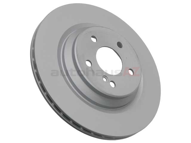ATE Coated 220423031264, 422213 Disc Brake Rotor; Rear - Mercedes