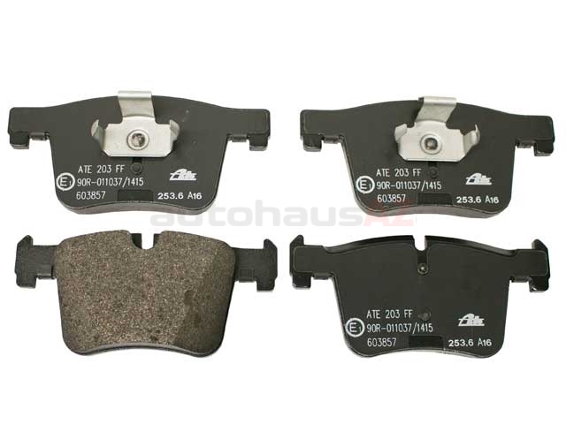 ATE 34106859181, 603857 Brake Pad Set; Front - BMW