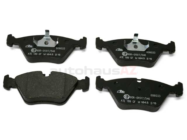ATE 34111162535, 606033 Brake Pad Set; Front - BMW | 34111157569 ...