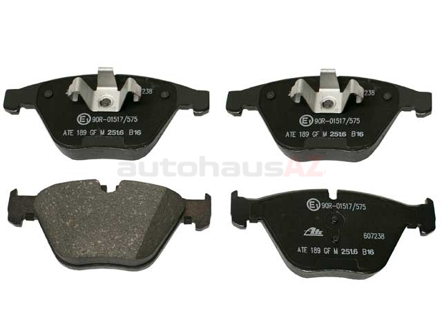 ATE 34116794917, 607238 Brake Pad Set; Front - BMW | 34116776161 ...