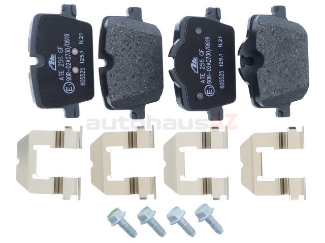 ATE 34206888831, 605525 Brake Pad Set; Rear - BMW