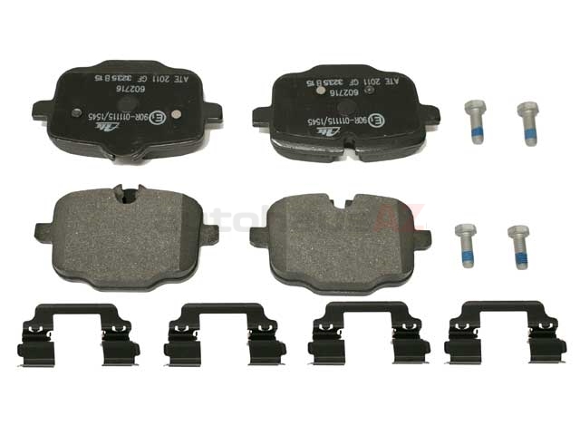 ATE 34216775346, 602716 Brake Pad Set; Rear - BMW