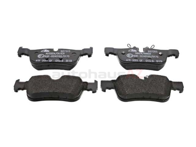 ATE 34216859917, 607315 Brake Pad Set; Rear - BMW, Mini | 34201543683 ...