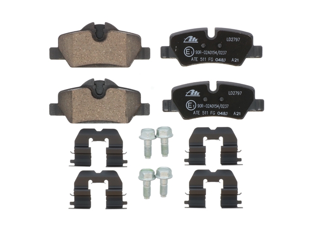 ATE 34216885529, 602797 Brake Pad Set; Rear - Mini | 34216861641 ...