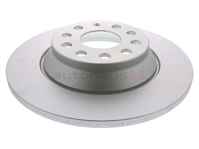 ATE Coated 3Q0615601A, SP12210 Disc Brake Rotor; Rear - Audi, VW ...