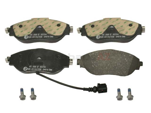 ATE 3Q0698451M, 602764 Brake Pad Set; Rear - VW | 3Q0698451D