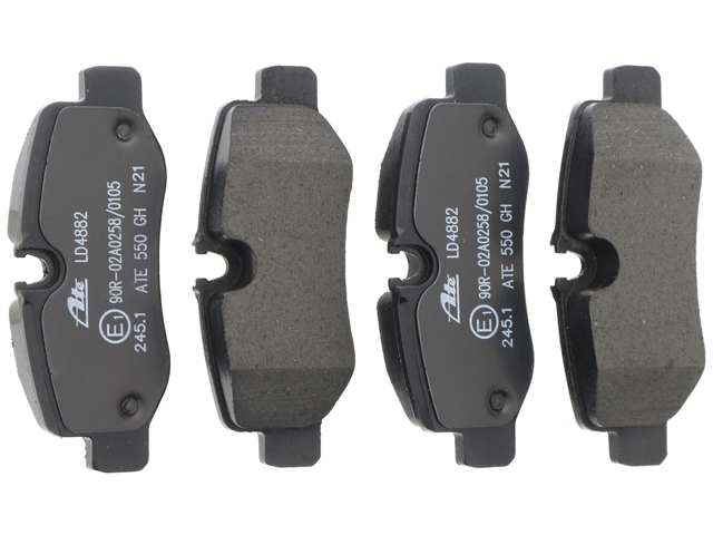 ATE 4474200320, 604882 Brake Pad Set; Rear - Mercedes