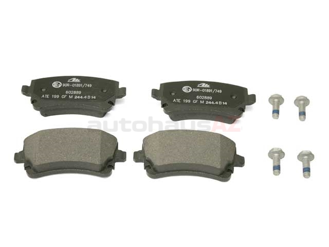 ATE Ceramic 4B3698451A, LD2888 Brake Pad Set; Rear - Audi | 602889