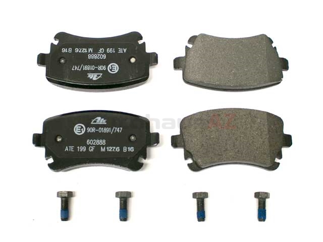 ATE 4F0698451F, 602888 Brake Pad Set; Rear - Audi | 4E0698151K ...