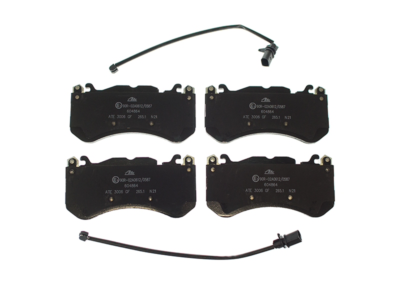 ATE 4G0698151AC, 604864 Brake Pad Set; Front - Audi | 4G0698151J