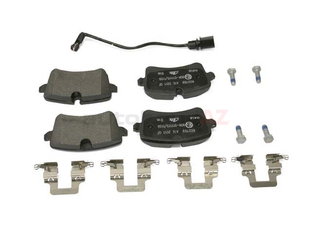 ATE 4G0698451H, 602769 Brake Pad Set; Rear - Audi | 4G0698451