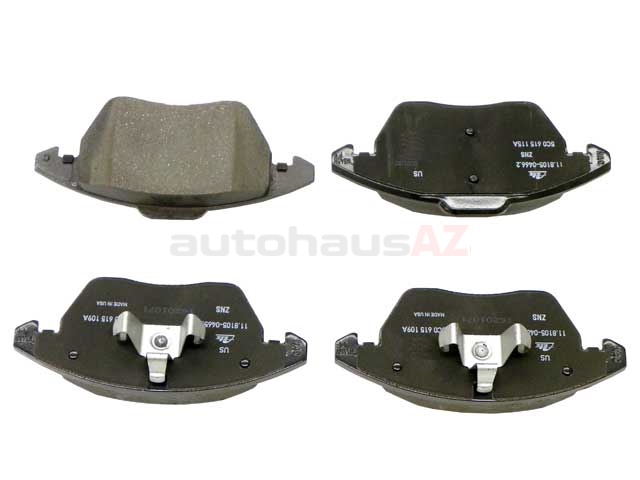 ATE 5C0698151A, 607285 Brake Pad Set; Front - VW | 5C0698151B