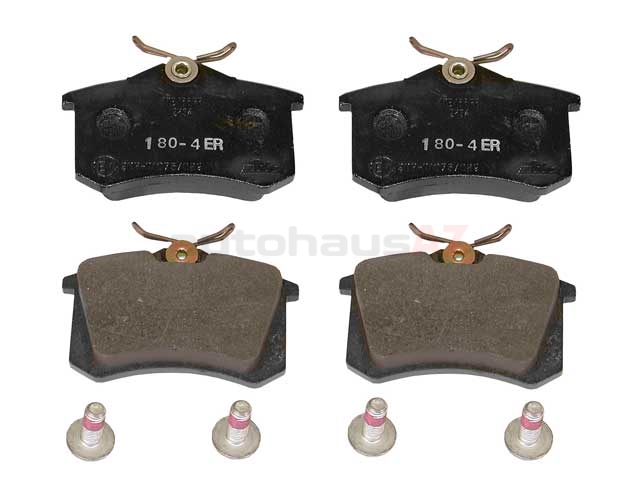 ATE 5Q0698451G, 602820 Brake Pad Set; Rear - VW | D104A