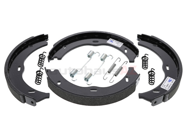 ATE 6394200220, 654009 Parking Brake Shoe Set - Mercedes