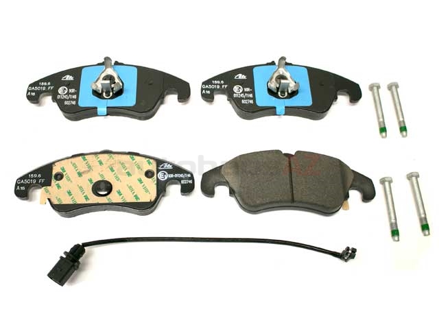 ATE 8R0698151, 602746 Brake Pad Set; Front - Audi | 8K0615601B ...