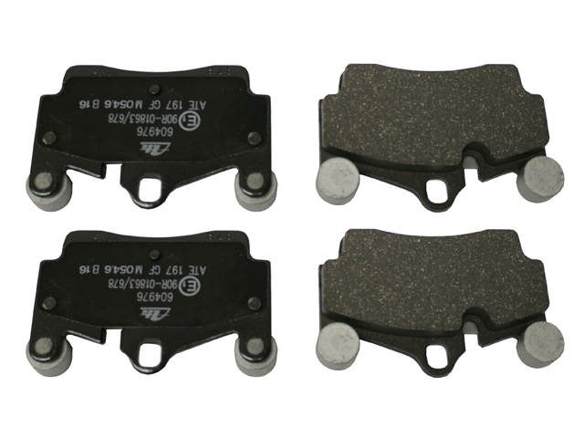 ATE 95535293904, 604976 Brake Pad Set; Rear - Porsche | 95535293950