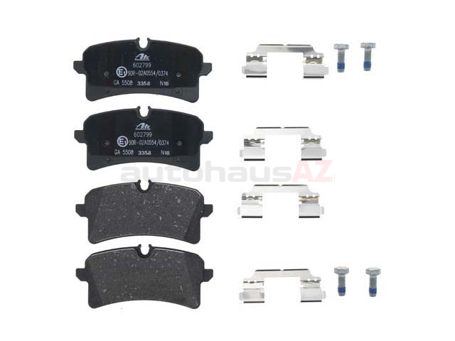 ATE 95B698451A, 602799 Brake Pad Set; Rear - Porsche | 95B698451 95B698451L