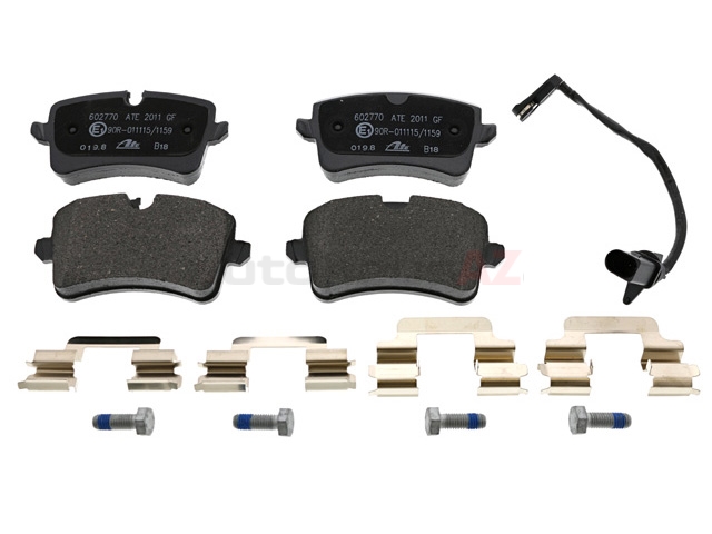 ATE 9A769845100, 602770 Brake Pad Set; Rear - Porsche | 4G0698451A ...