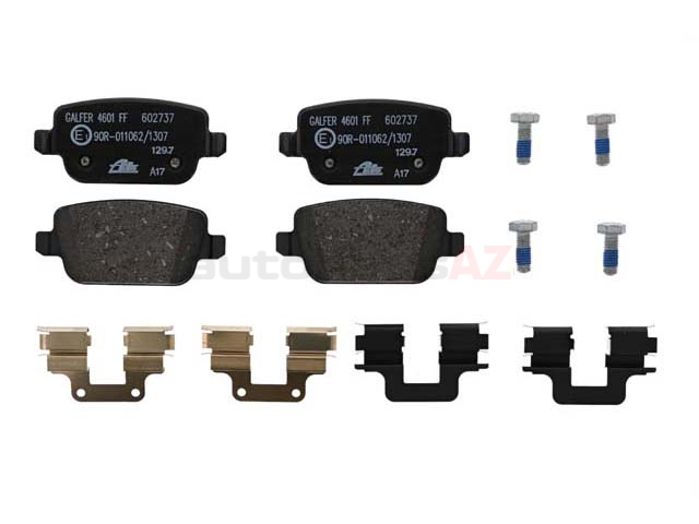 ATE LR023888, 602737 Brake Pad Set; Rear - Land Rover