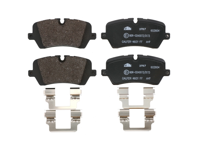 ATE LR108260, 602604 Brake Pad Set; Rear - Land Rover