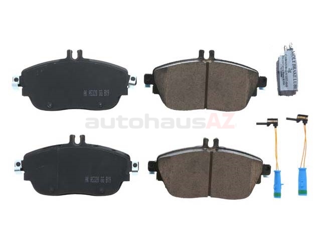 Genuine Mercedes 0004203002, A0004203002 Brake Pad Set; Front ...