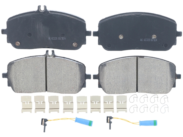 Akebono Euro 0004205603, EUR2209 Brake Pad Set - Mercedes | 0004207400