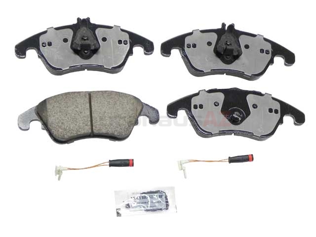 Akebono Euro 007420752064, EUR1342 Brake Pad Set; Front - Mercedes ...