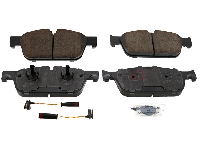 Akebono Euro 0074207920, EUR1636 Brake Pad Set; Front - Mercedes ...