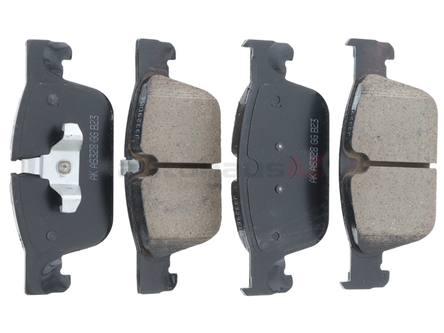 Akebono Euro 32373348, EUR1924 Brake Pad Set; Front - Volvo