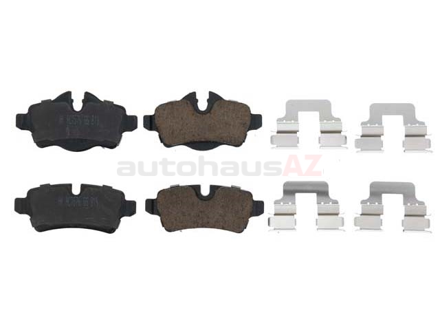 Akebono Euro 34216778327, EUR1309A Brake Pad Set; Rear - Mini