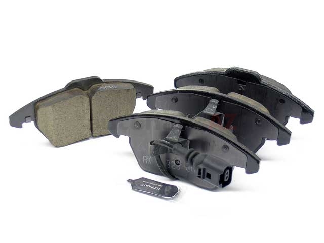 Akebono Euro 3C0698151D, EUR1107 Brake Pad Set; Front - VW | 1K0698151E ...