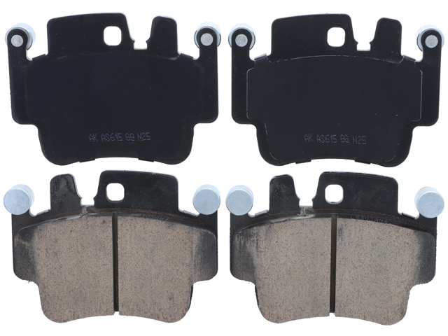 Akebono Euro 99635294903, EUR917 Brake Pad Set; Front - Porsche ...