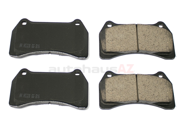 Akebono Euro C2C24018, EUR938 Brake Pad Set; Front - Jaguar | C2C11648 ...