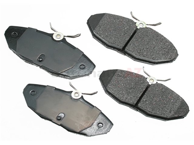 Akebono Euro C2C40194, EUR806 Brake Pad Set; Rear - Jaguar | AUXR848934 ...