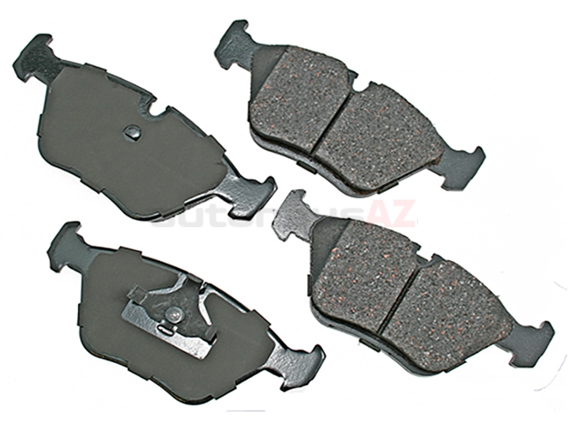 Akebono Euro JLM21917, EUR394A Brake Pad Set; Front - Jaguar