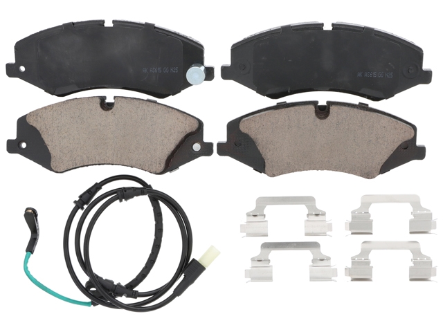 Akebono Euro LR051626, EUR1479 Brake Pad Set; Front - Land Rover ...