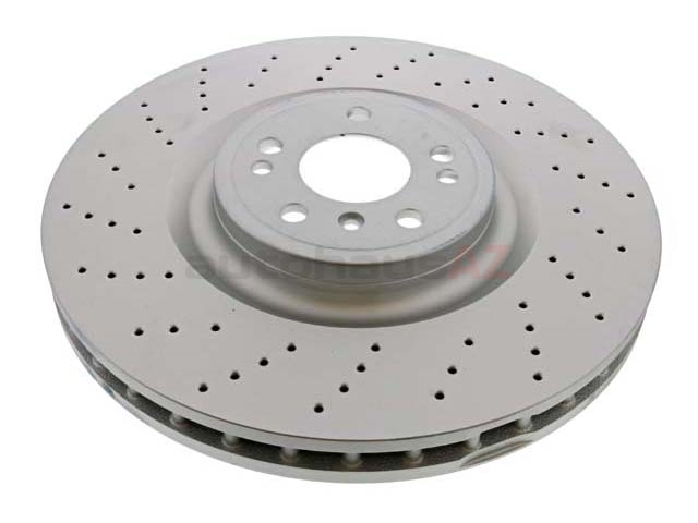 ATE Coated 1664211600, SP00071 Disc Brake Rotor; Front - Mercedes ...