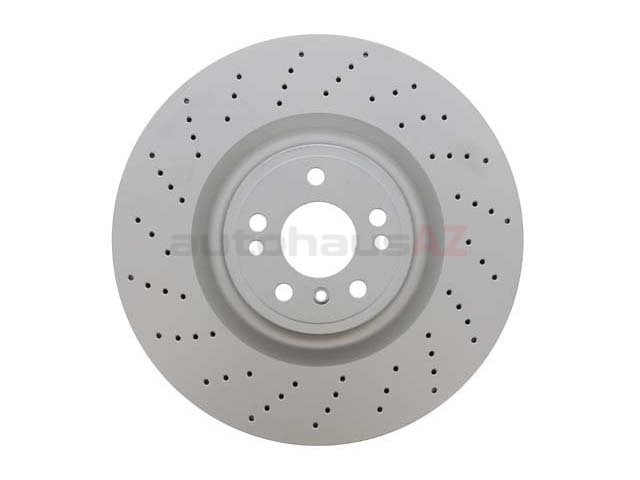 ATE Coated 1664211600, SP00071 Disc Brake Rotor; Front - Mercedes ...