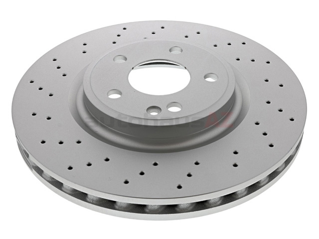 ATE Coated 246421271207, SP30238 Disc Brake Rotor; Front - Mercedes ...