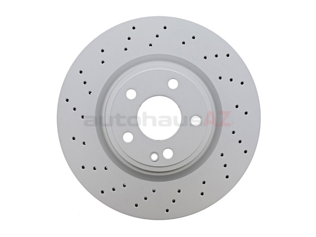 ATE Coated 246421271207, SP30238 Disc Brake Rotor; Front - Mercedes ...