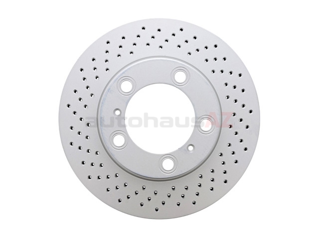 ATE Coated 98735140101, SP24211 Disc Brake Rotor; Front Left - Porsche