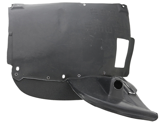 BBR Automotive 51717008690, 0038012828 Undercar Shield; Front Right - BMW