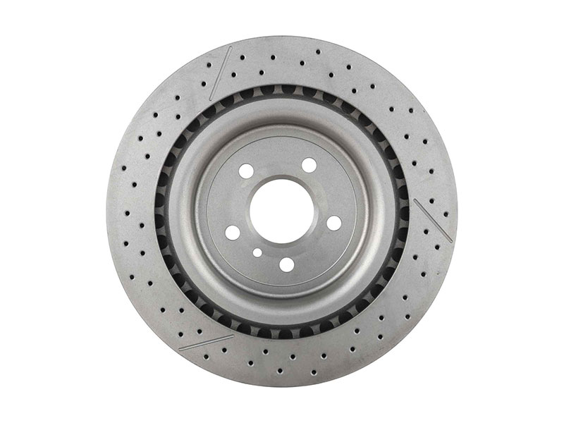 Brembo 1664230512, 09B71011 Disc Brake Rotor; Rear - Mercedes