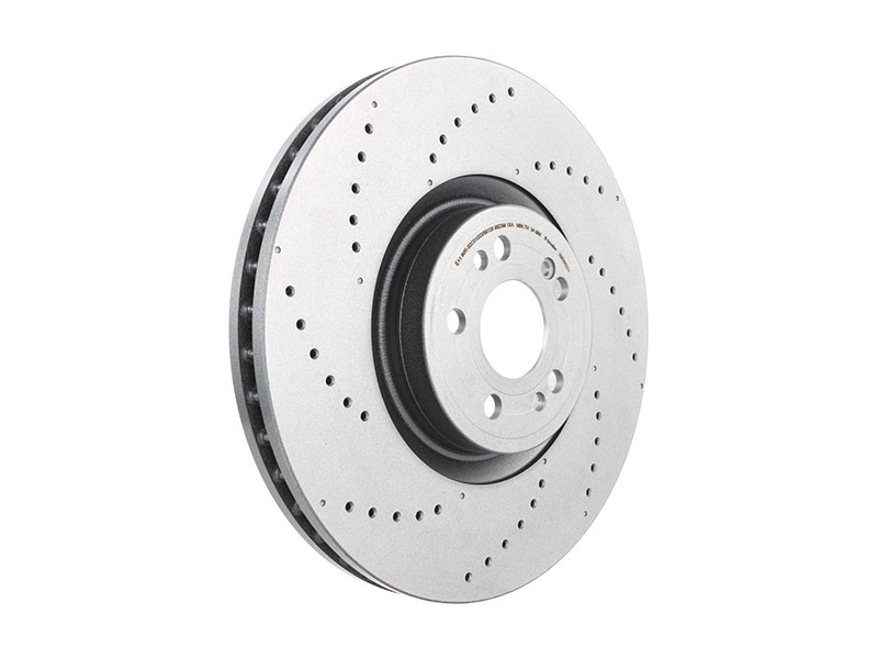 Brembo 167421100107, 09D98221 Disc Brake Rotor; Front - Mercedes ...