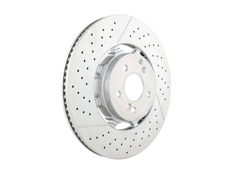 Brembo 2134230000, 09C82633 Disc Brake Rotor; Rear - Mercedes