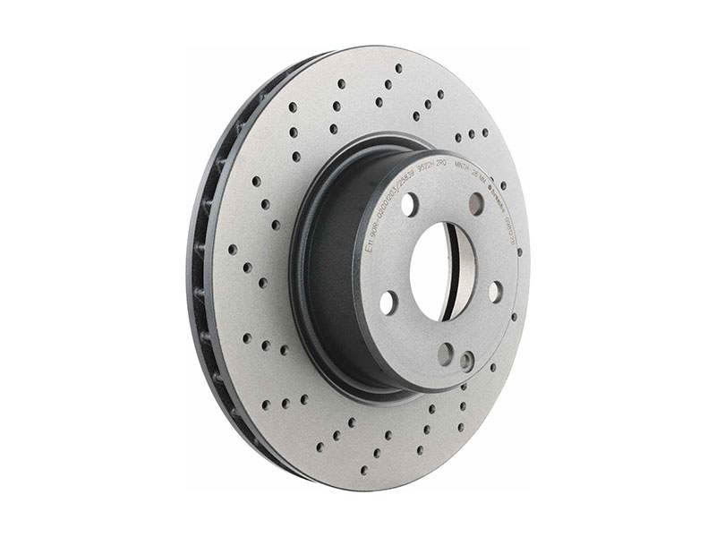 Brembo 2204210912, 09812711 Disc Brake Rotor; Front - Mercedes