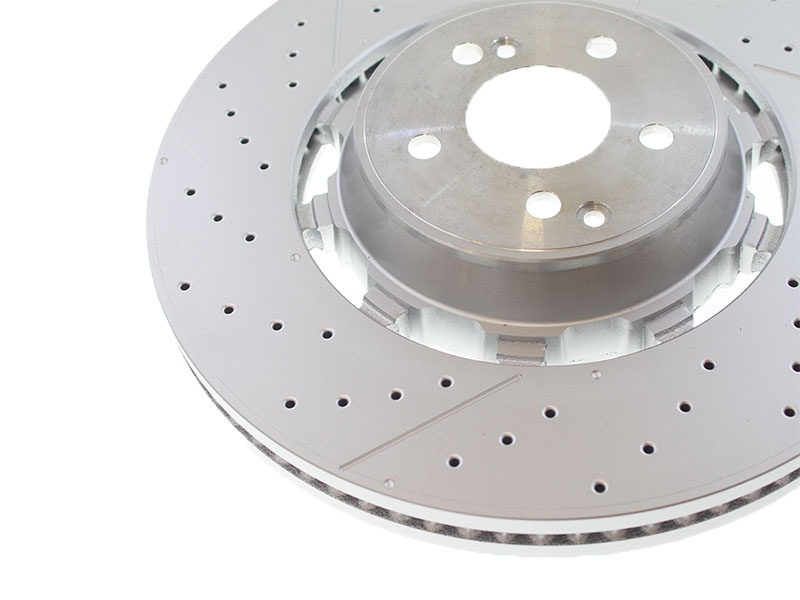 Brembo 2224212612, 09C12733 Disc Brake Rotor; Front - Mercedes