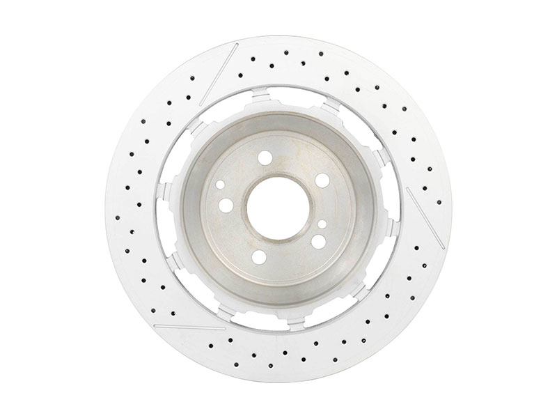 Brembo 2224232012, 09C12833 Disc Brake Rotor; Rear - Mercedes