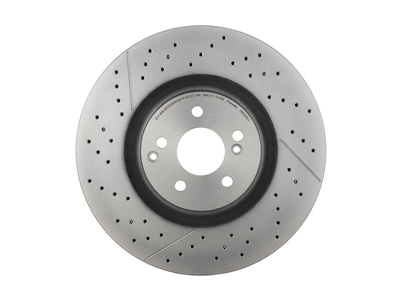 Brembo 2534230000, 09D33911 Disc Brake Rotor; Rear - Mercedes