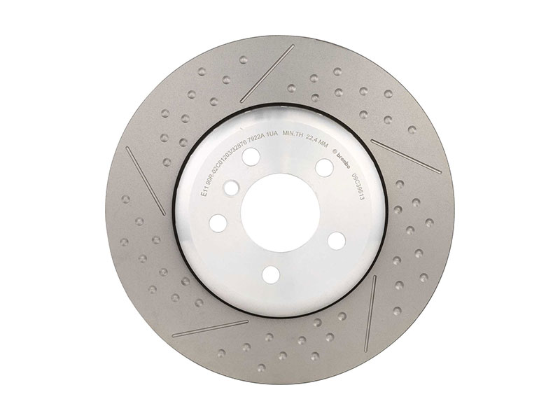 Brembo 34206797600, 09C39513 Disc Brake Rotor; Rear - BMW